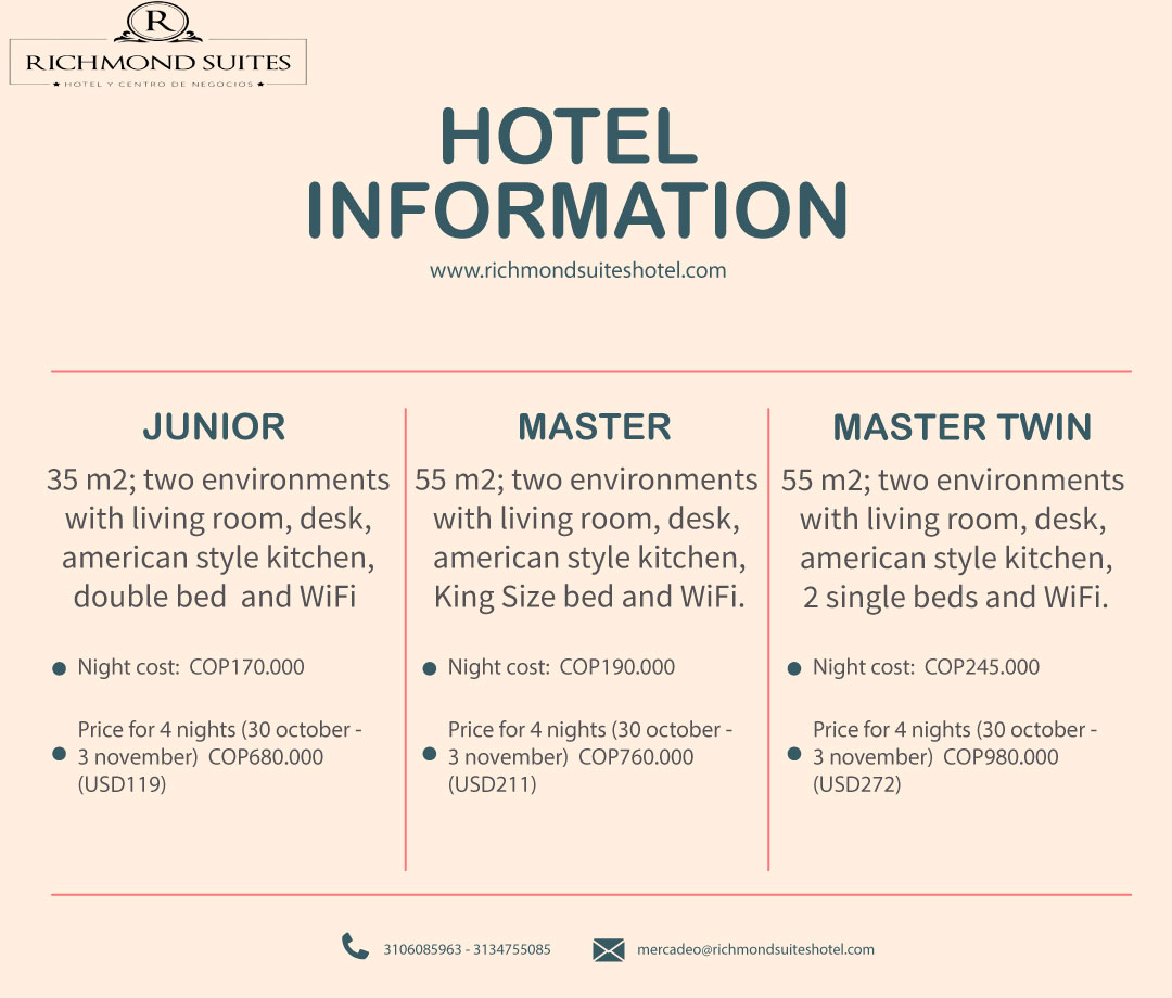 hotel-information | Sociedad Colombiana de Ingenieros